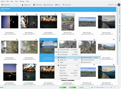 Import From Camera — Documentación De Digikam Manual 870