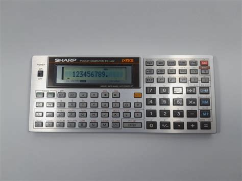 Vintage Taschenrechner Sharp Pc 1402 Gebraucht In Männedorf Für Chf 59 Mit Lieferung Auf