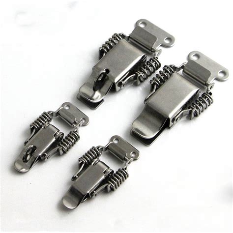 Spring Loaded Lockable Toggle Draw Latch 304 Stainless Steel Compression Spring Latch Clamp