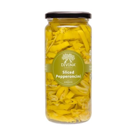 Sliced Pepperoncini Foodmatch Divina Specialty Foods