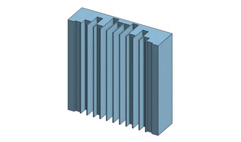 Quadratic Diffuser Pannel By Prexrawr Download Free Stl Model
