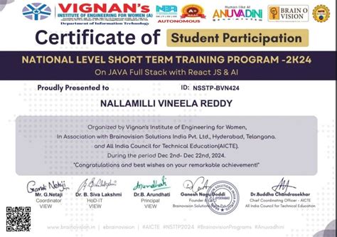 Javafullstack Reactjs Ai Nsttp2024 Brainovision Aicte