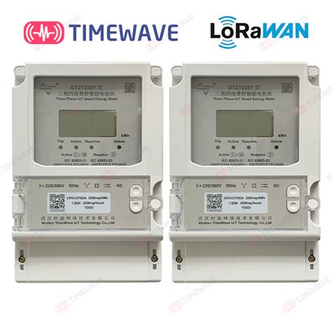 Lora Voltage Current Power Energy Meter Digital Multimeter Lcd Power Meter 3 Phase