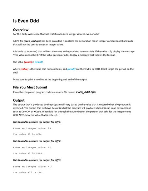 Is Even Odd Code Needed To Add To Daily For Is Even Odd Is Even Odd