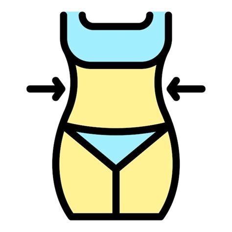 Premium Vector Body Slimming Icon Outline Body Slimming Vector Icon