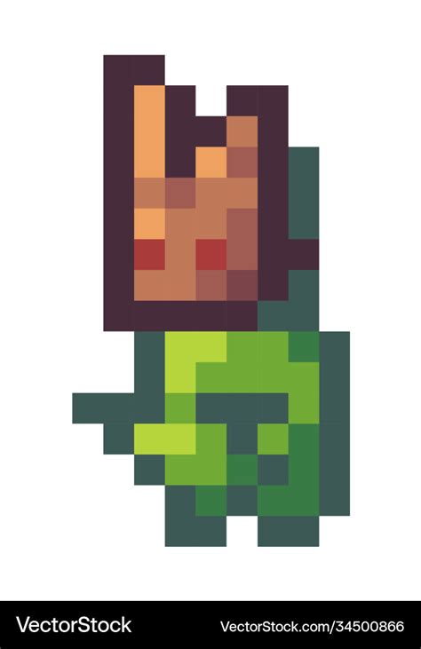 Pixel Art Clipart Hd Png Bit Vector Pixel Art Character 56 Off