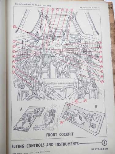 Raf Gloster Meteor Mk7 Aircraft Manual