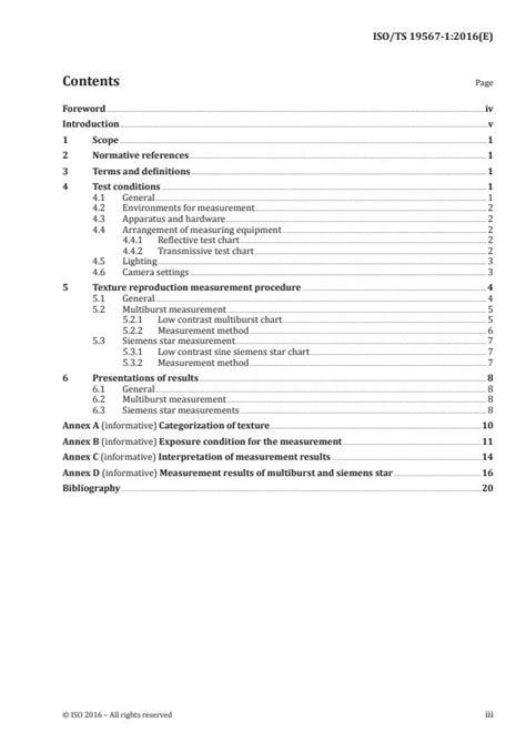 ISO TS Photography Digital Cameras Texture Reproduction Measurements Part