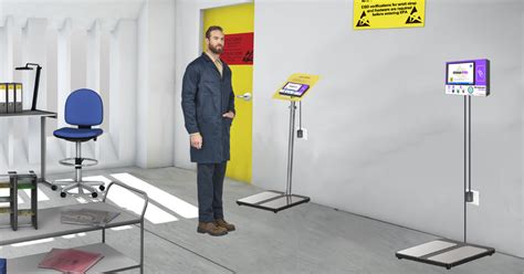 2025 Best Esd Combo Tester Data Logging For Wrist And Footwear