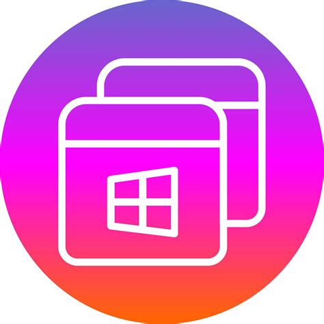 Window Restore Vector Icon Design 15336667 Vector Art At Vecteezy