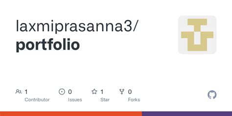 Portfolio Index Html At Main · Laxmiprasanna3 Portfolio · Github