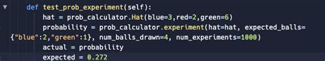 Python Certificate Probability Calculator Wrong Test Values Python