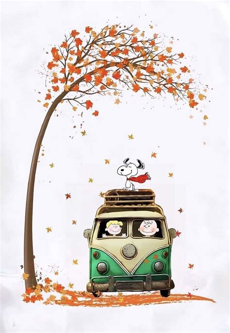 100 Snoopy Fall Wallpapers