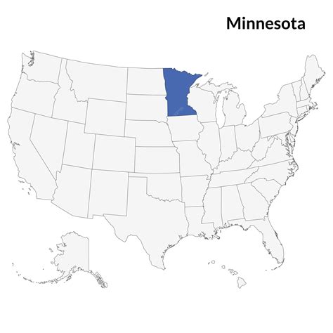 Mapa De Minnesota Mapa De Minnesota Mapa De Los Estados Unidos Mapa