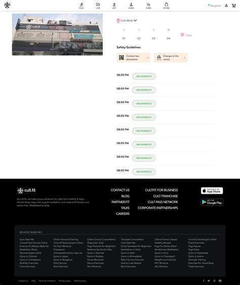 Github Msg 1cultfit Built Clone Of Fitness Web Application Using