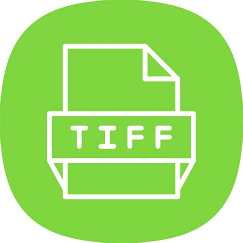 Tiff File Format Icon 16902974 Vector Art At Vecteezy
