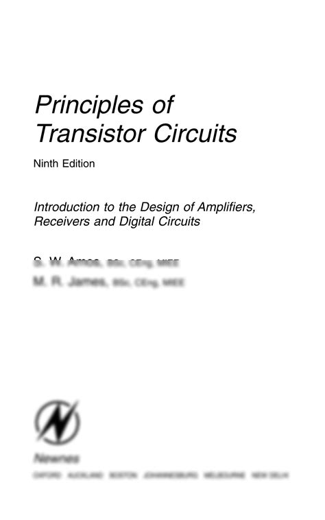 SOLUTION Principles Of Transistor Circuits Studypool
