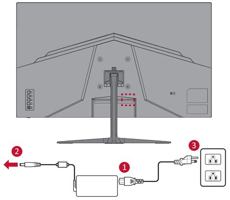 VX C K Connecting Power And Devices ViewSonic Monitor