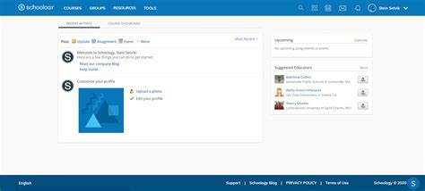 Logging In With Schoology Actively Learn
