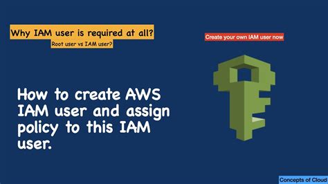 How To Create Aws Iam User Aws Root User Vs Iam User Assign Iam