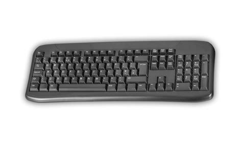 Premium Photo Isolated Black Keyboard