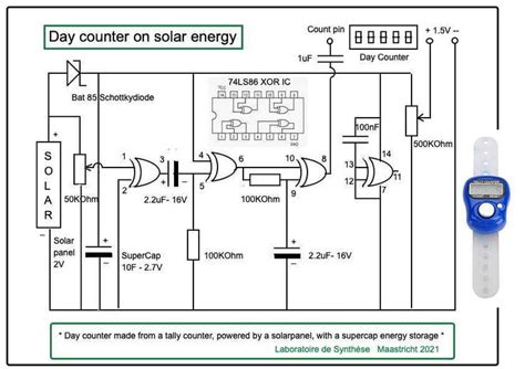 Digital Tally Counter As Day Counter Circuit Energy Storage Small