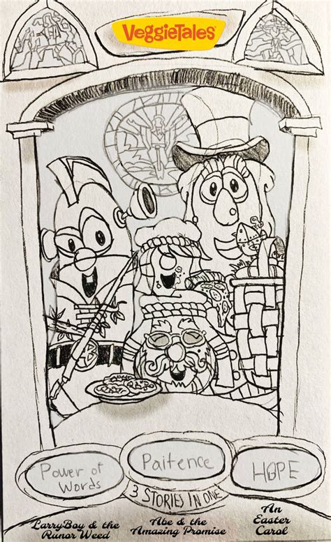 Veggietales Heroes Ofthe Bible Vol 4 Sketch By Wilduda On Deviantart