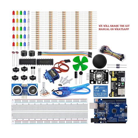 Basic Starter Kit For Compatible With Arduino Smd Uno Rees52