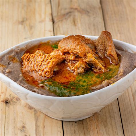 Abula With Amala And Buka Stew Avilauk