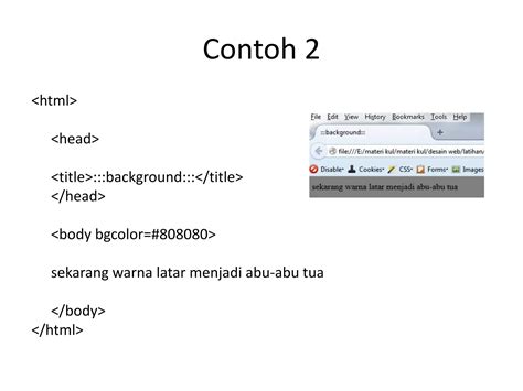 Dasar Dasar Programan Web PPT