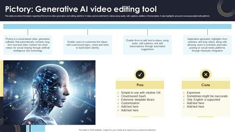 Pictory Generative Ai Video Editing Tool How Generative Ai Tools Work