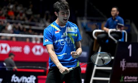 Loh Kean Yew Reaches Quarter Finals Of Singapore Badminton Open