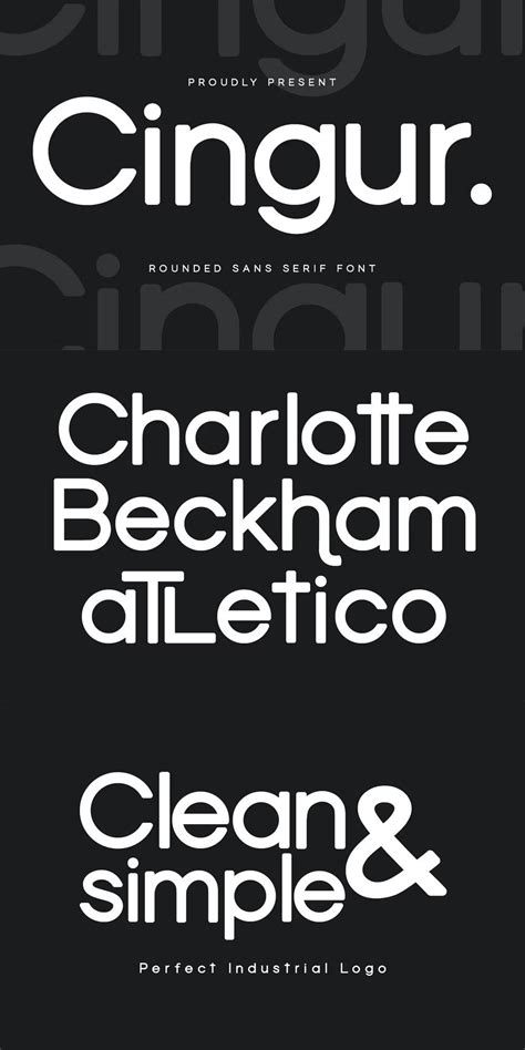 Cingur Rounded Sans Serif Font