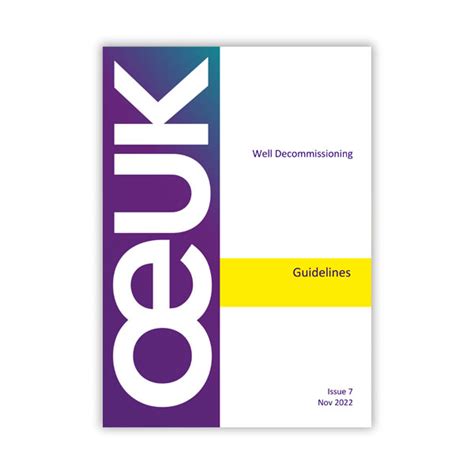 Oeuk Well Decommissioning Guidelines Issue 7