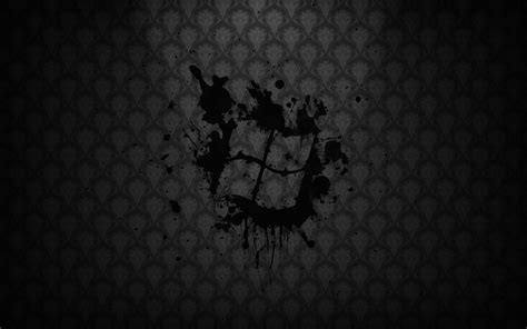 Windows Black Dominate Full Hd Wallpaper