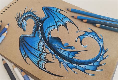Как нарисовать дракона фломастерами 83 фото