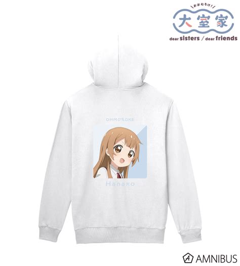 大室家 大室花子 バックプリントジップパーカーレディース Amnibusアムニバス