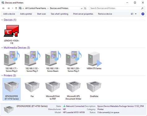 Hpsmart Win10 Both Deleted Printer Icons In Devices And Printers