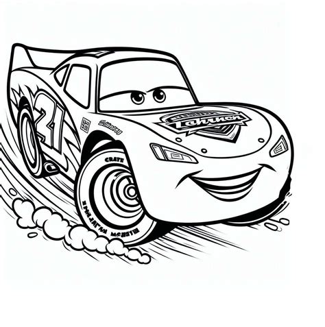 Dibujos De Rayo Mcqueen Para Colorear E Imprimir Coloringlib