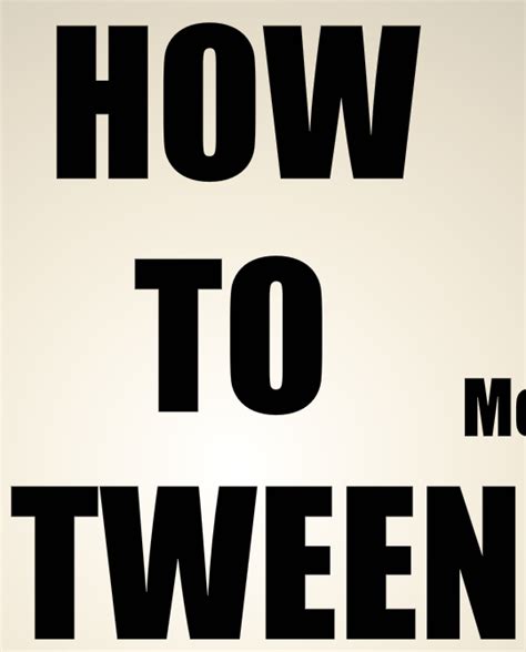 How To Tween Play Online On Flash Museum