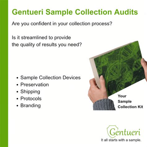 How To Design The Right Sample Collection Kit Gentueri Posted On The