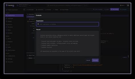 How To Use Tenderly Debugger Tenderly Documentation