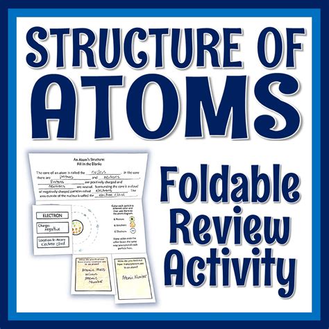 Structure Of Atoms Activity Flying Colors Science