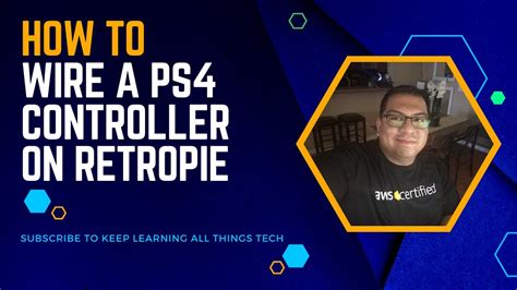 How To Use A Wired Ps4 Controller On Retropie Youtube