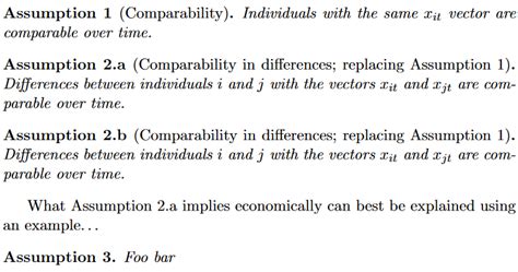 Numbering Assumptions In Amsthm By Hand And Referencing Them TeX LaTeX Stack Exchange