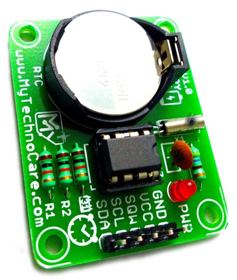 Wired My Technocare Ds1307 Rtc I2c Real Time Clock Module Kit At Rs 199
