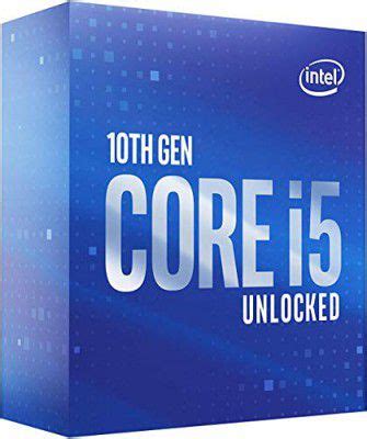 Intel Core I5 10th Gen Processor I5 10600K LGA 1200 4 1 GHZ 12 MB Cache Dealsmagnet Com