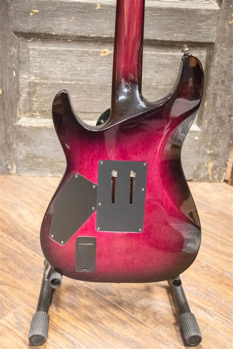 Schecter Hellraiser C 1 Fr Trans Purple Burst Electric Guitar At No