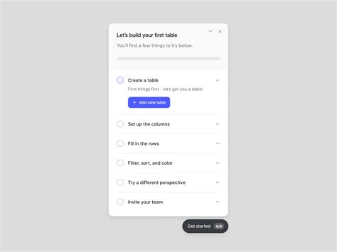 Baserow — Onboarding Tasks By Michał Roszyk For Widelab On Dribbble