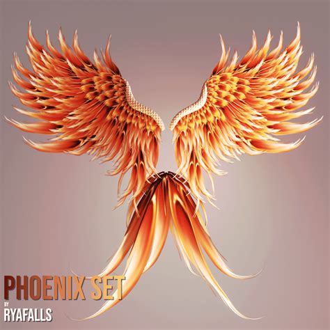 3d Vrchat Asset Animated Phoenix Wing Set By Ryafalls Payhip